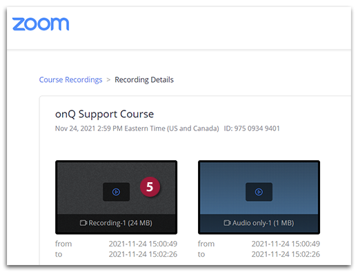 Zoom for students | onQ Support